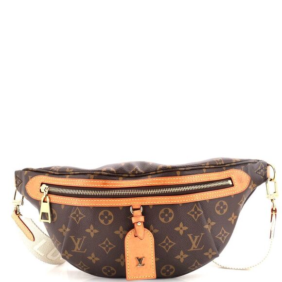 Louis Vuitton | Bags | Louis Vuitton High Rise Bum Bag Monogram Canvas ...